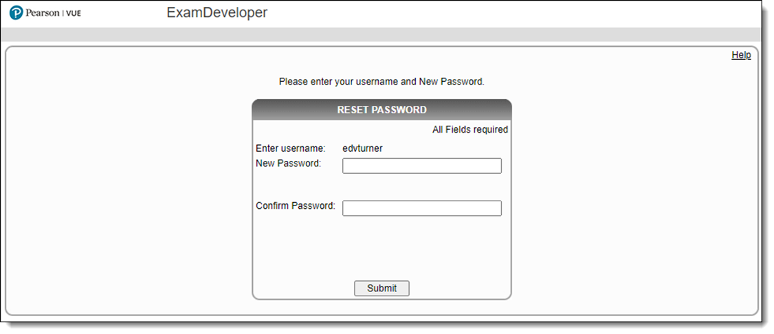Exam Developer Password Reset/New Requirements | NBOME Carnegie